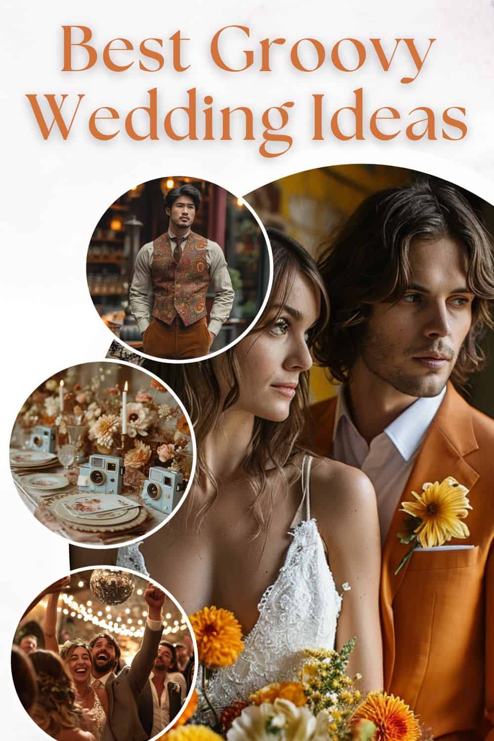 25 Amazing Groovy Wedding Ideas Everyone Will Love - Best Online Gift Store